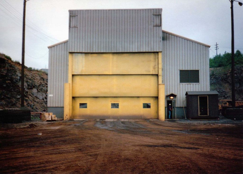 Vertical Lift Door with Vision Windows on the Empire Mine in MI ...