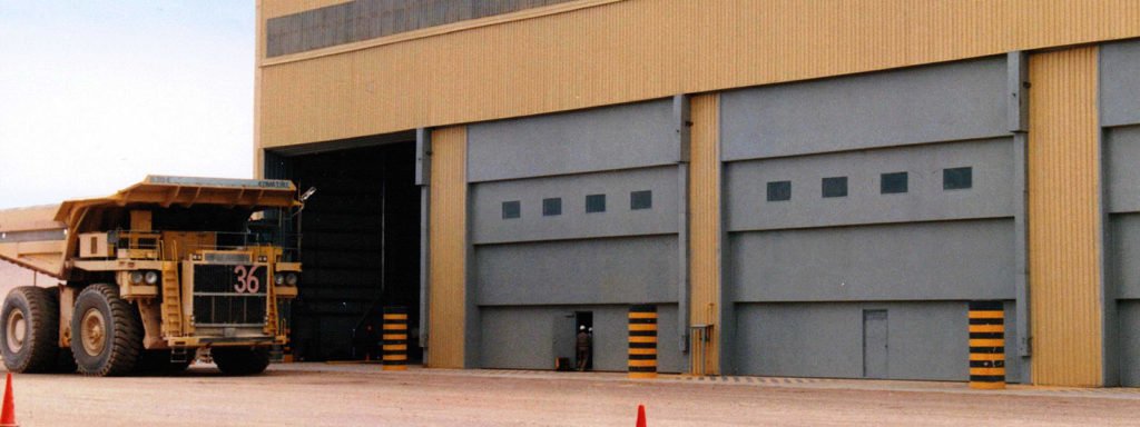 mining interior - Electric Power Door