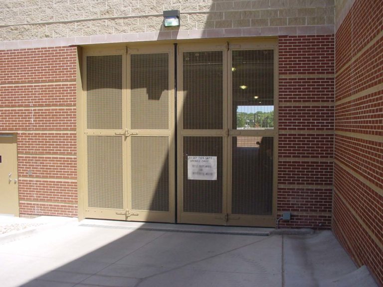 Four Fold Model 47 Ellis County Jail TX - Electric Power Door