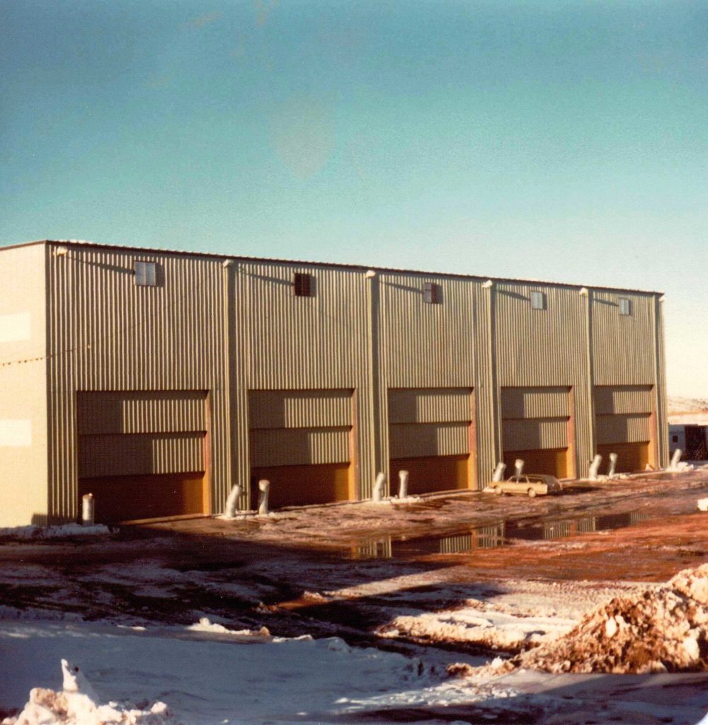 Vertical Lift Doors on the Colowyo Coal Mine in CO - Electric Power Door