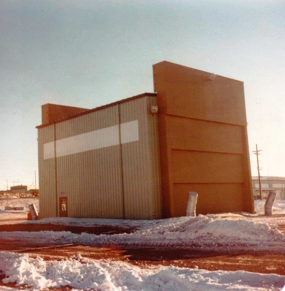 Vertical Lift Door on the Colowyo Coal Mine in CO - Electric Power Door